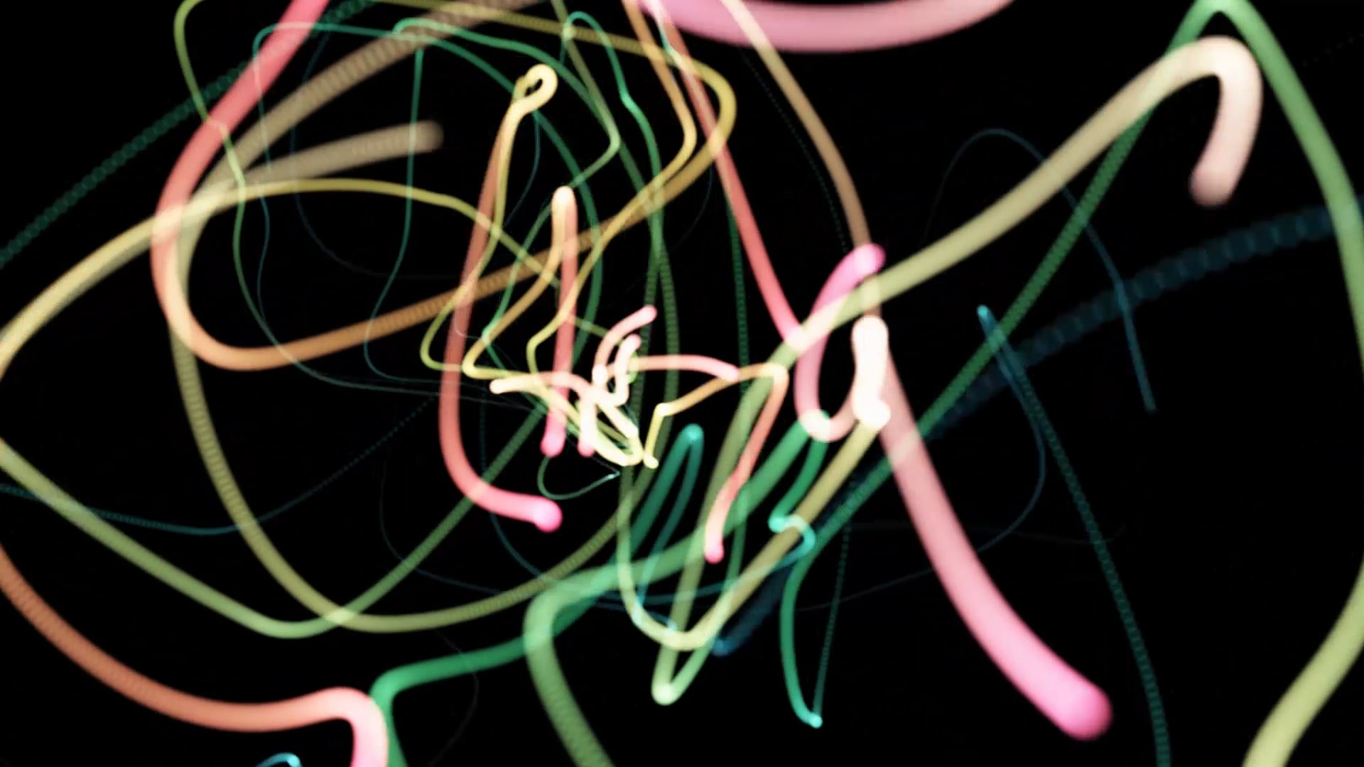 Abstract Strings VJ Loop 2 HD Free Stock Video Footage